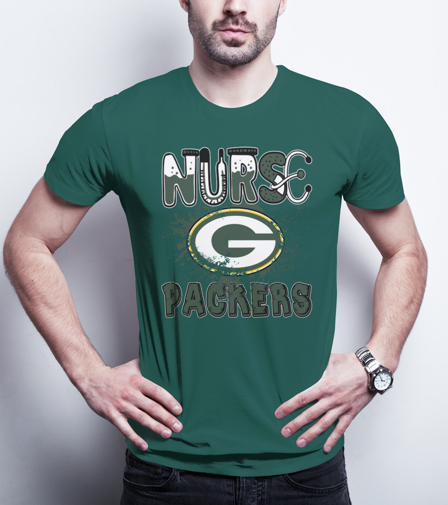 Nurse Green Bay Packers T-Shirt