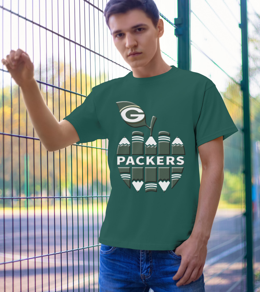 Packers Pencil Apple T-Shirt