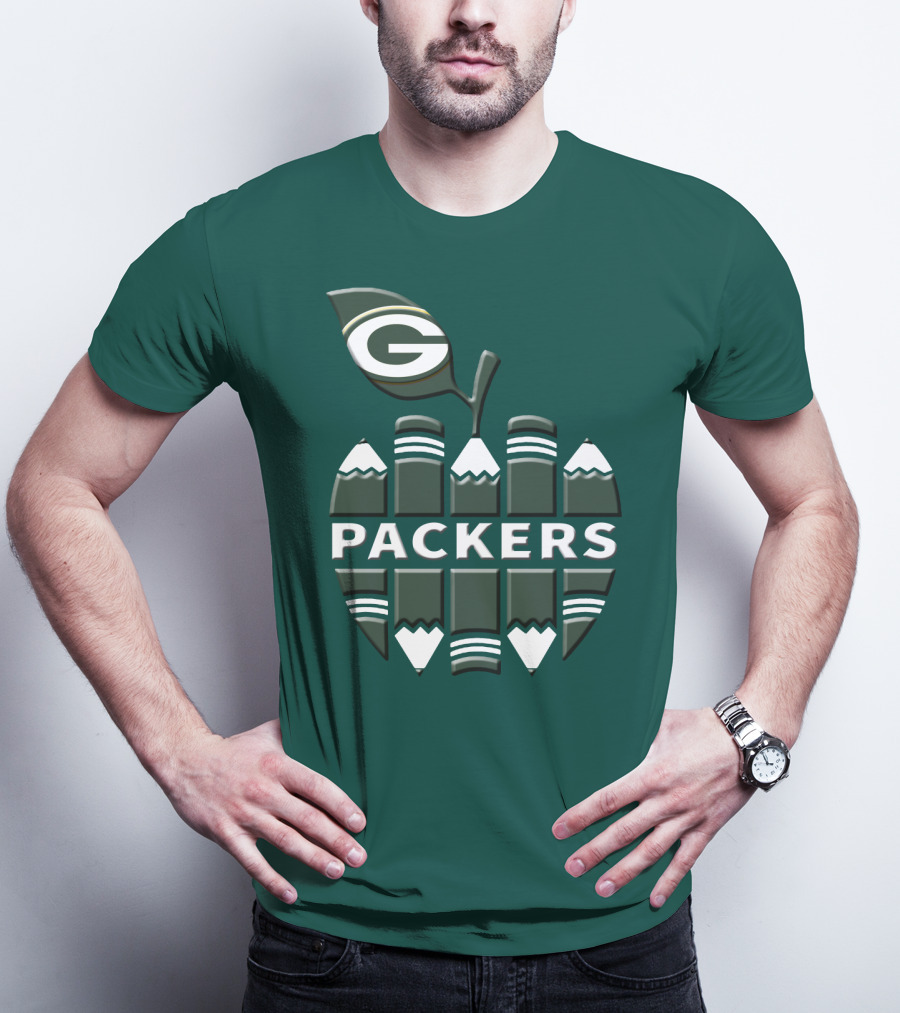 Packers Pencil Apple T-Shirt