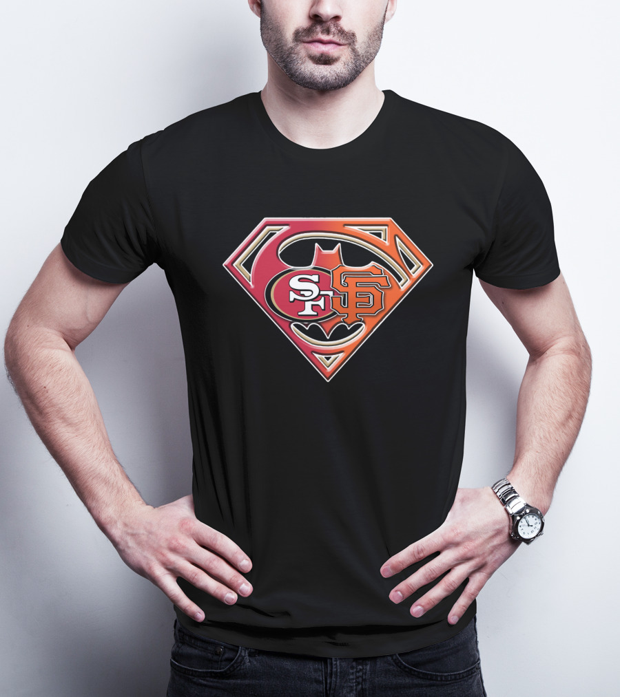 San Francisco Super Bat Sf Shield T-Shirt