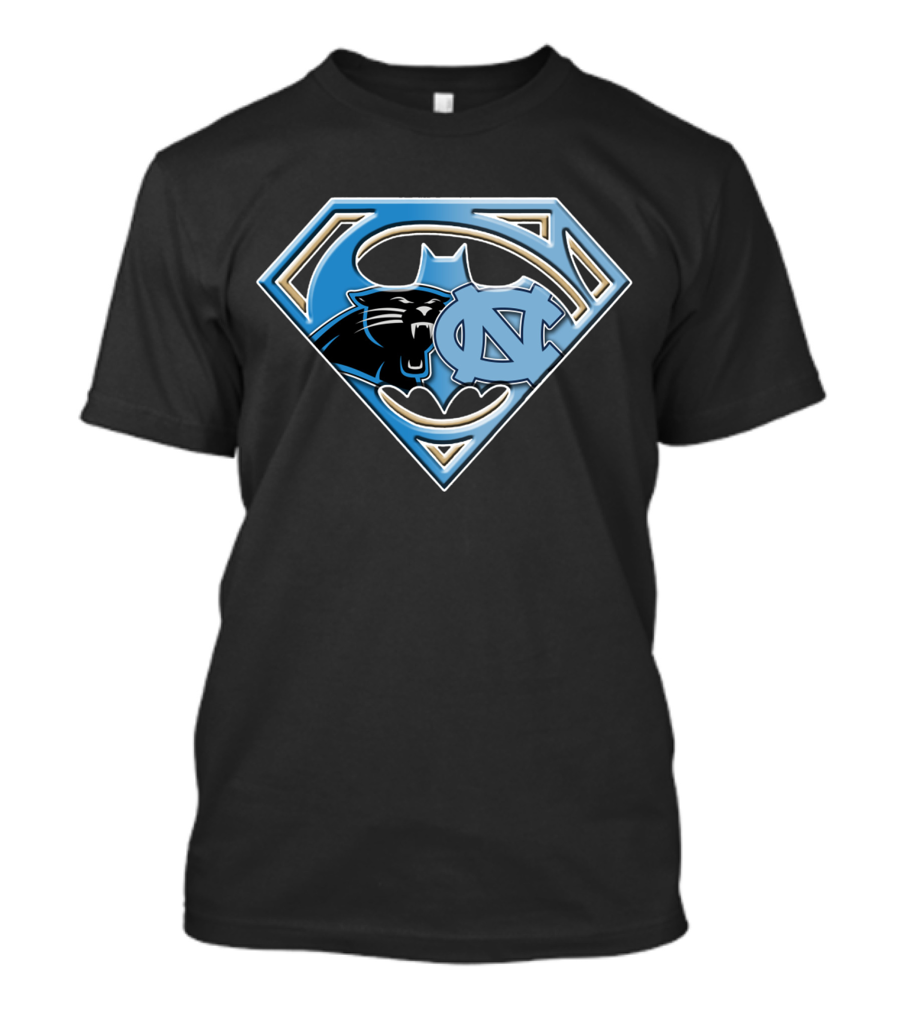 Carolina Panthers Nc Super Logo Bat 088 T-Shirt