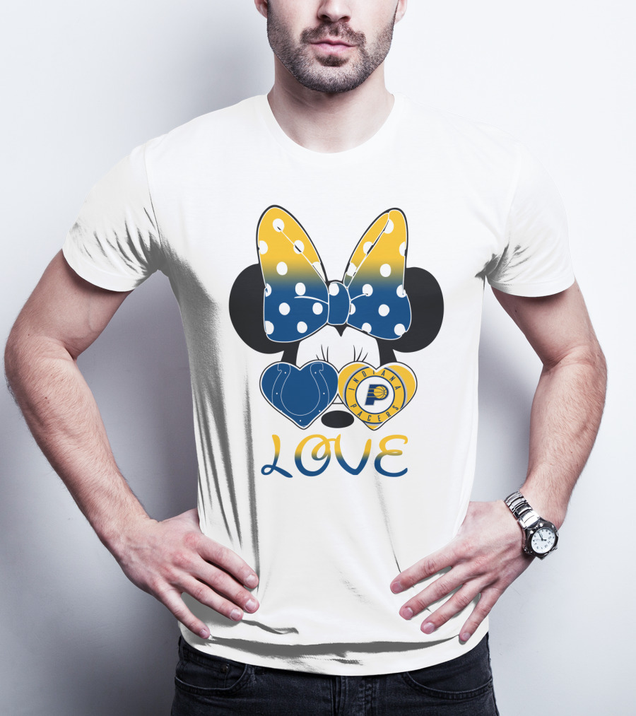 Minnie Mouse Indiana Pacers Love T-Shirt