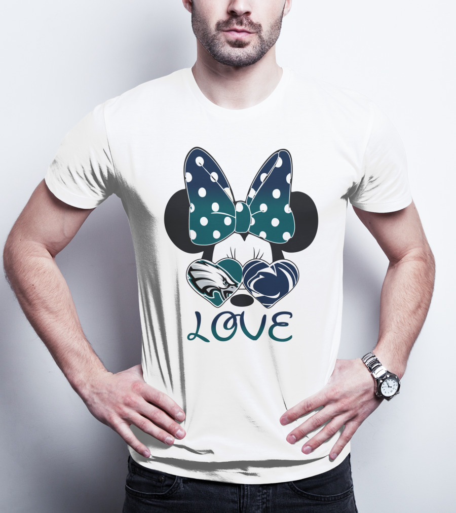 Love Mickey Eagle Penn State T-Shirt
