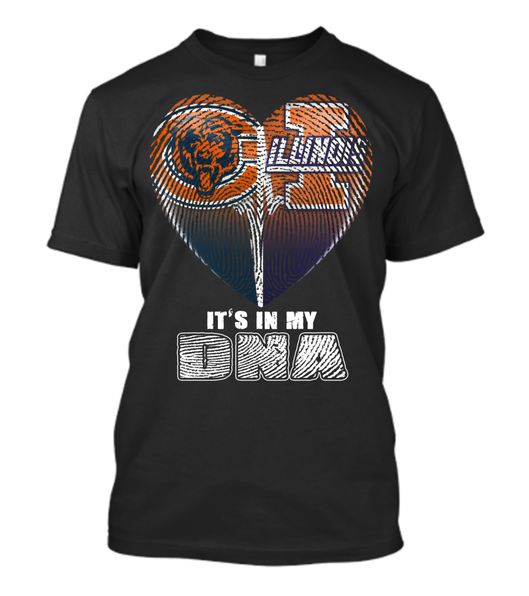 Chicago Bears Illinois It's In My Dna T-Shirt
