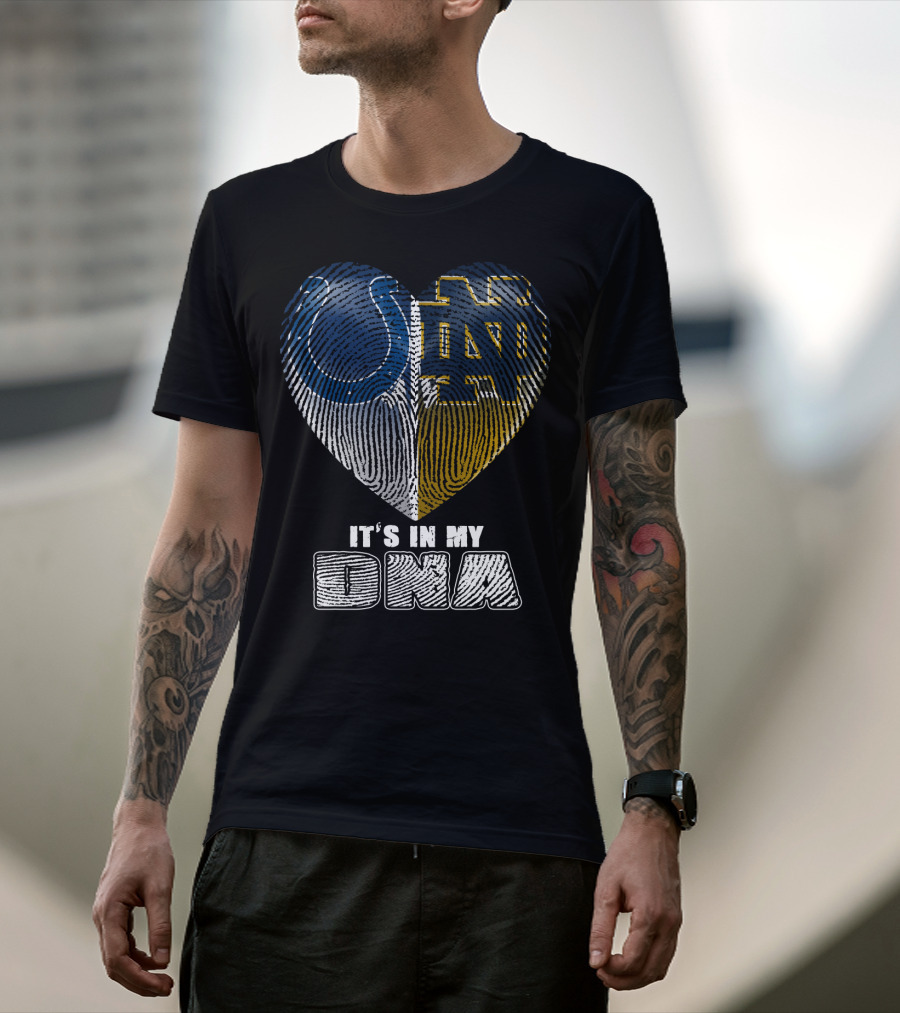Indianapolis Colts Notre Dame It's In My Dna T-Shirt
