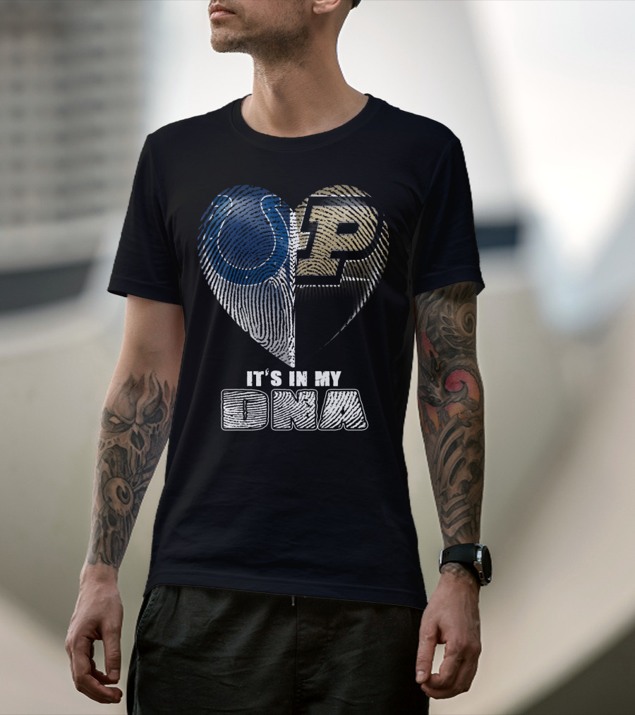Colts Purdue It's In My Dna T-Shirt