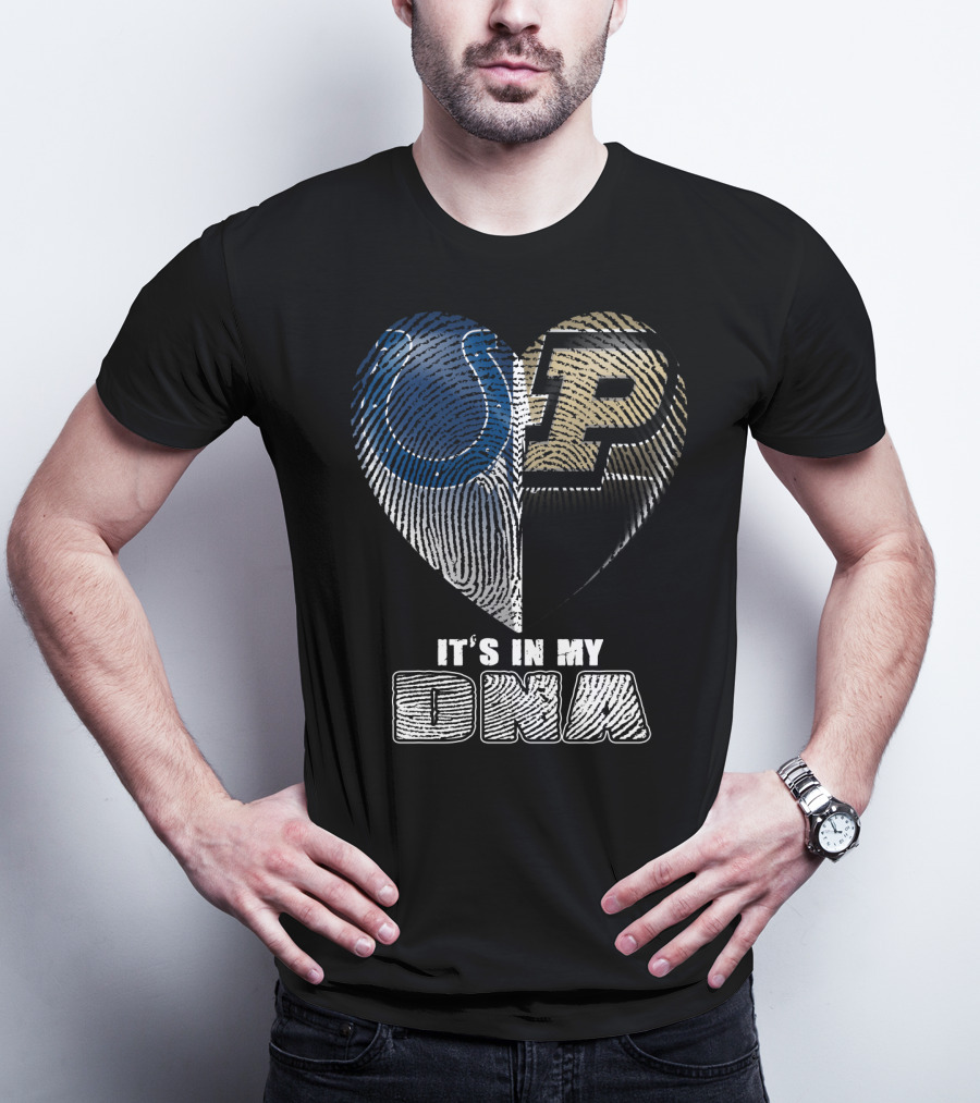 Colts Purdue It's In My Dna T-Shirt