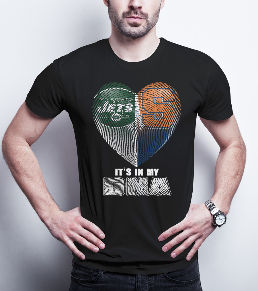 New York Jets Syracuse It's In My Dna T-Shirt