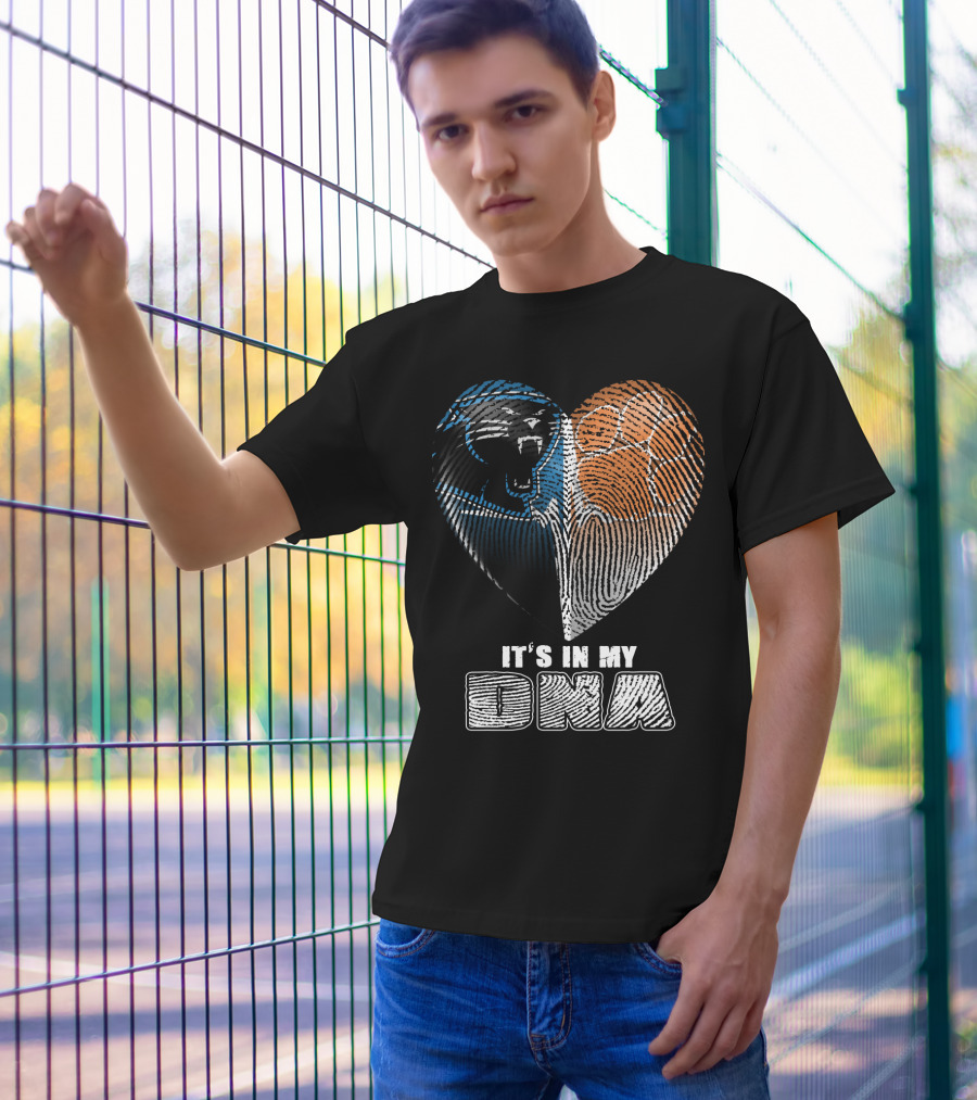 It's In My Dna Panther Paw Heart T-Shirt
