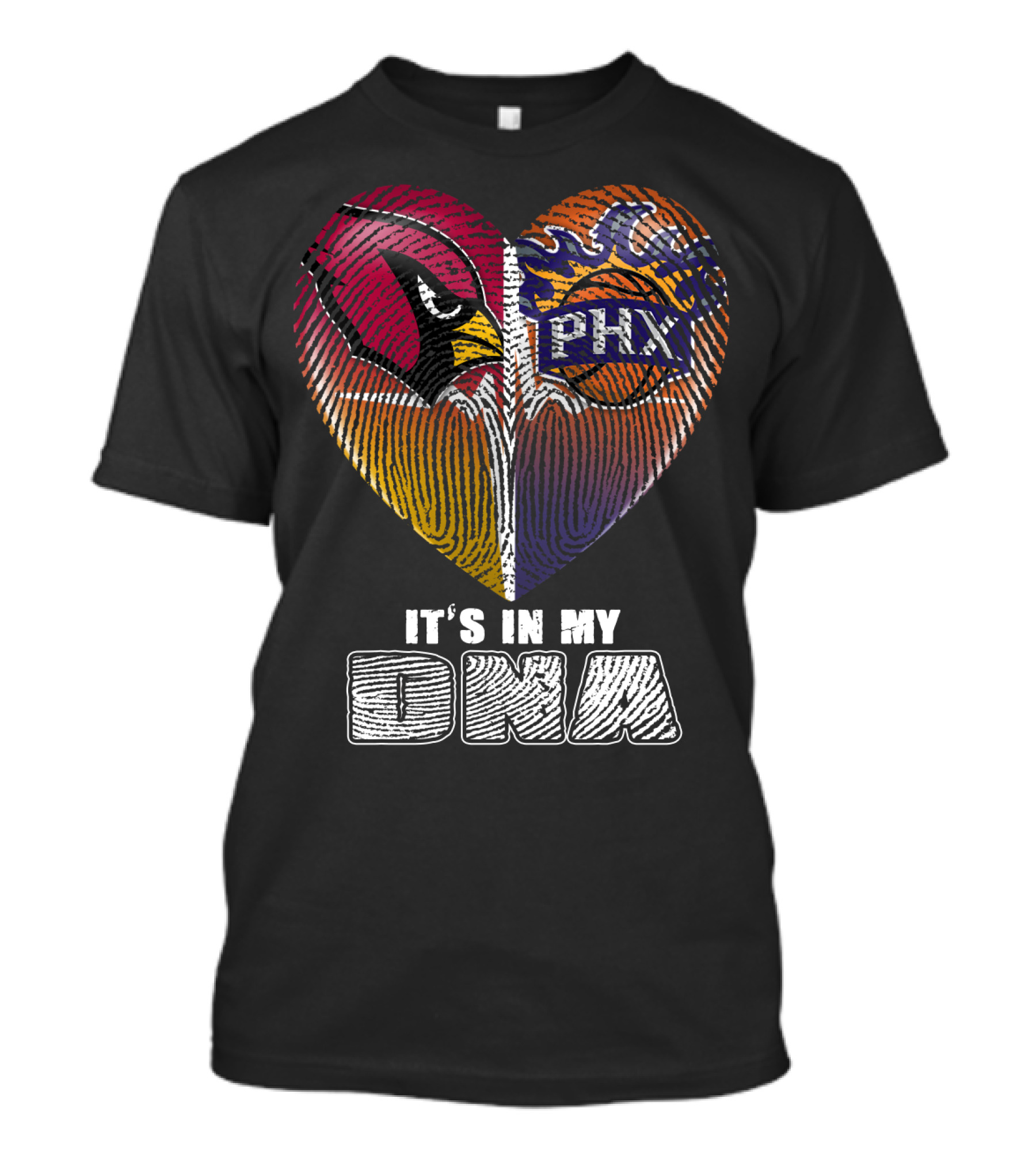 Arizona Cardinals Phoenix Suns It's In My Dna T-Shirt