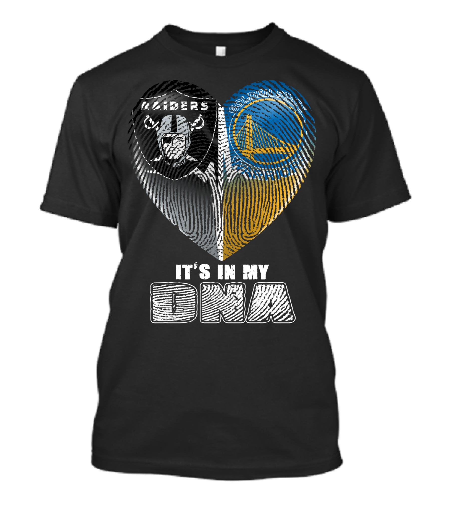 Raiders Warriors It's In My Dna T-Shirt