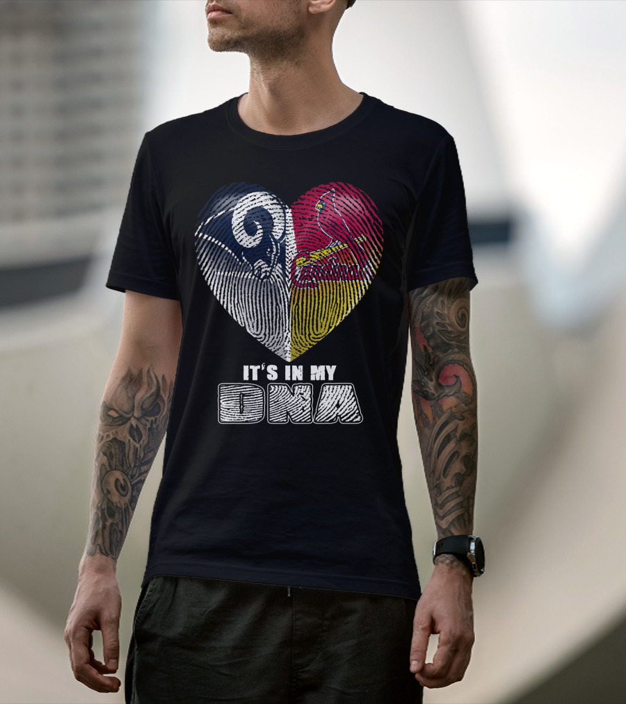 Rams Cardinals It's In My Dna T-Shirt