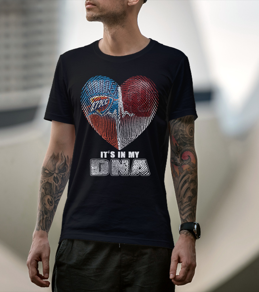 Oklahoma City Thunder Ou It's In My Dna T-Shirt