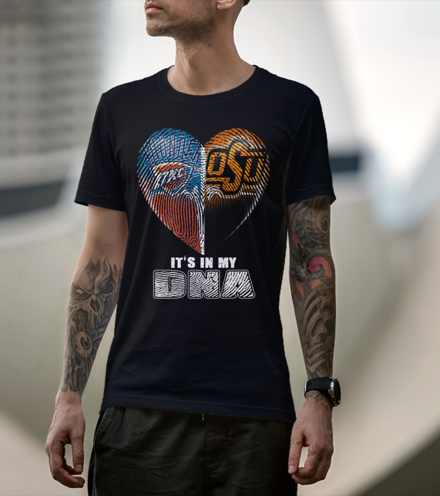 Oklahoma Thunder Osu It's In My Dna T-Shirt