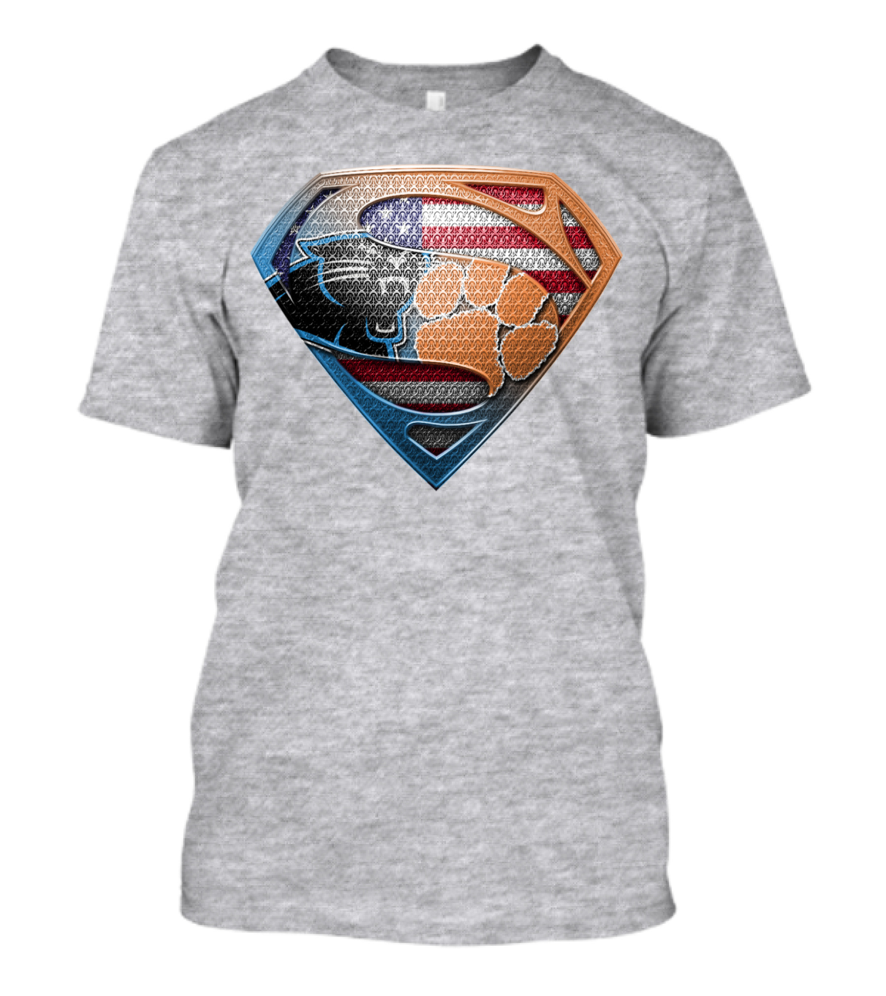 Super American Panther Claw Shield T-Shirt