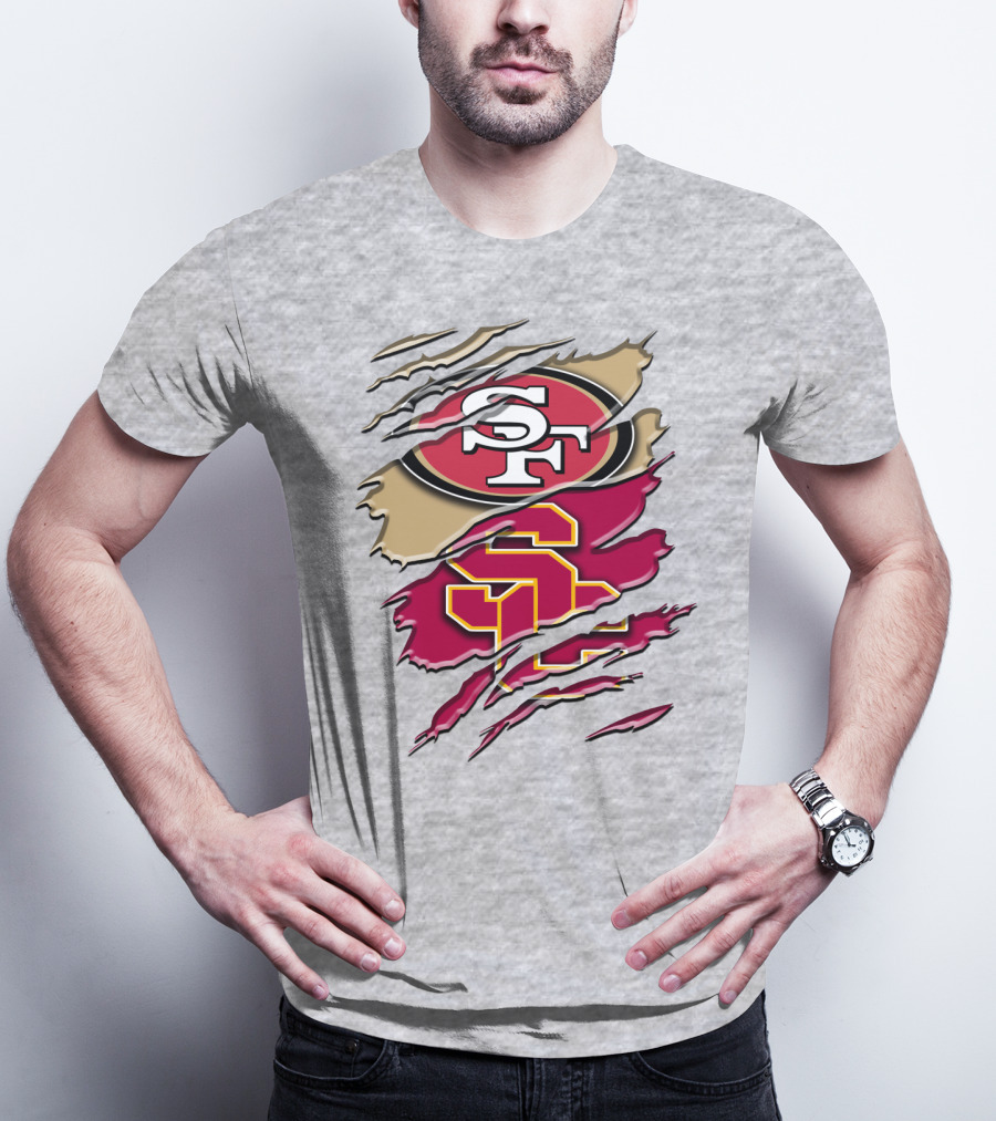 49ers Usc Mashup Rah T-Shirt