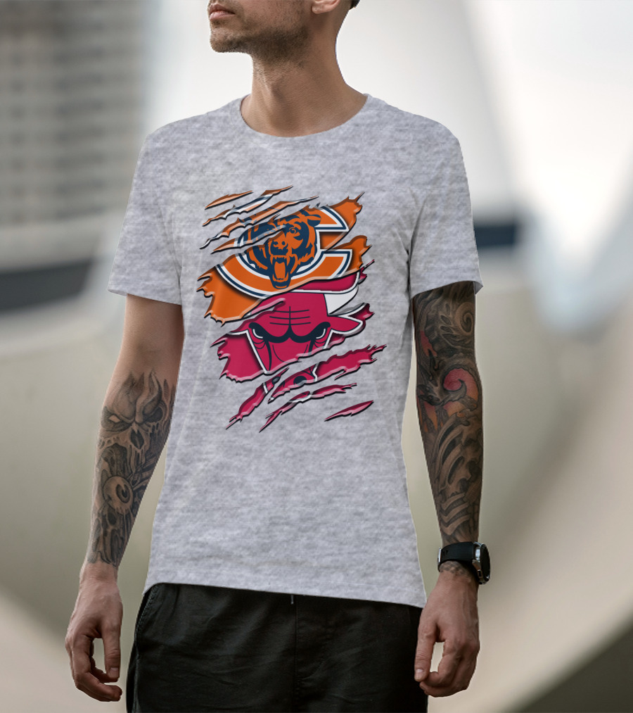 Chicago Bears Bulls Rah 007 T-Shirt