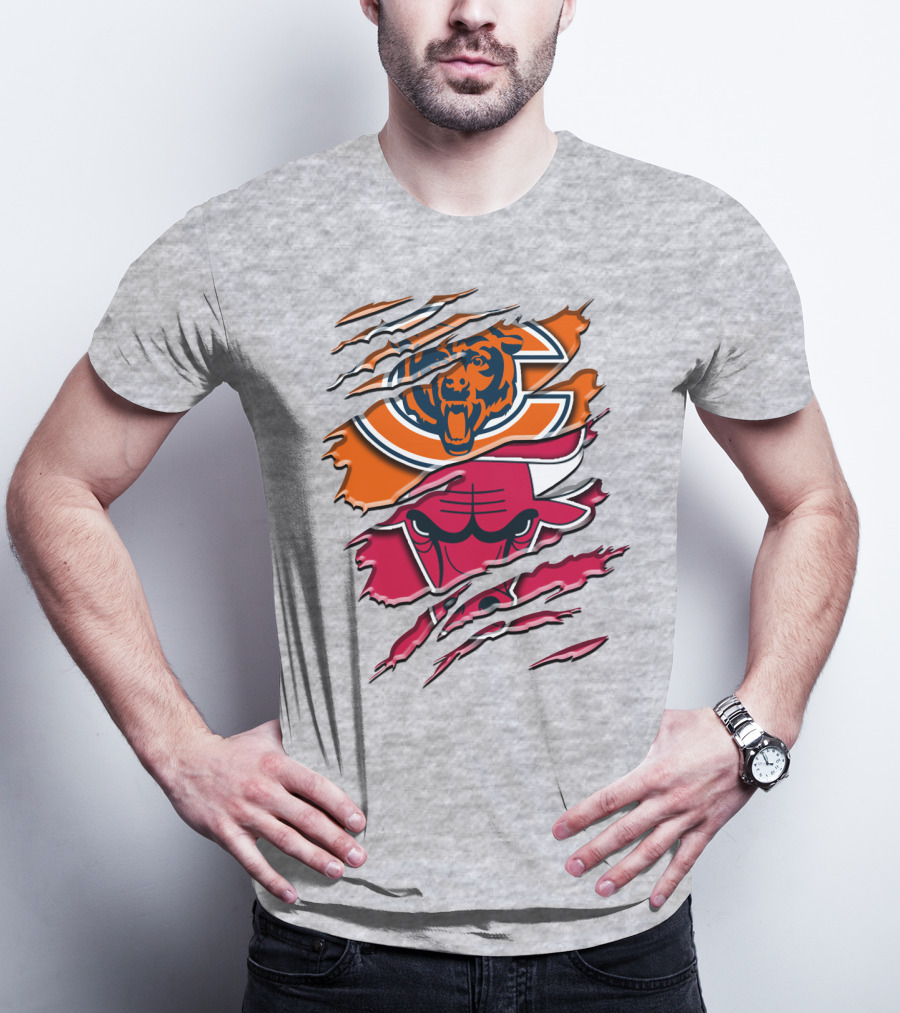 Chicago Bears Bulls Rah 007 T-Shirt