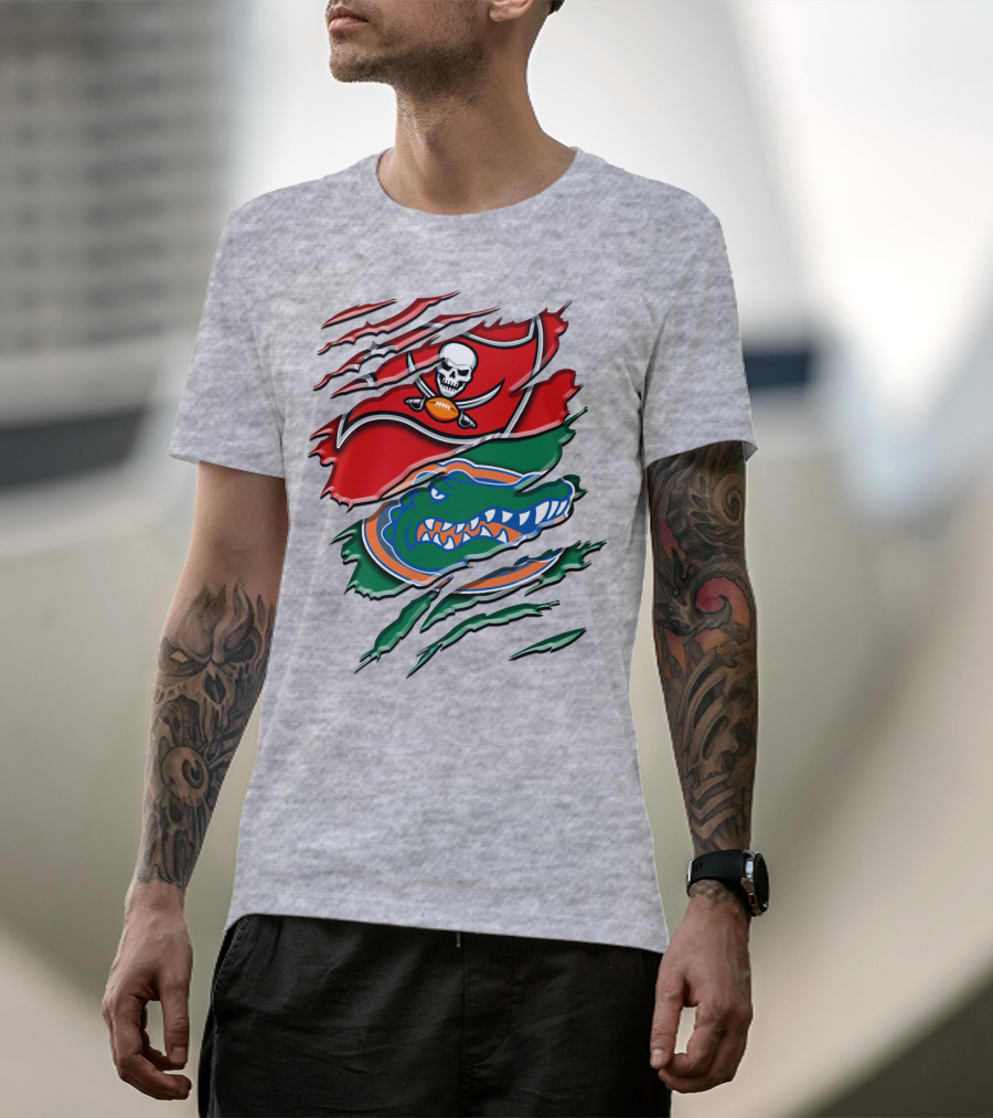 Tampa Bay Buccaneers Florida Gators Rah 024 T-Shirt