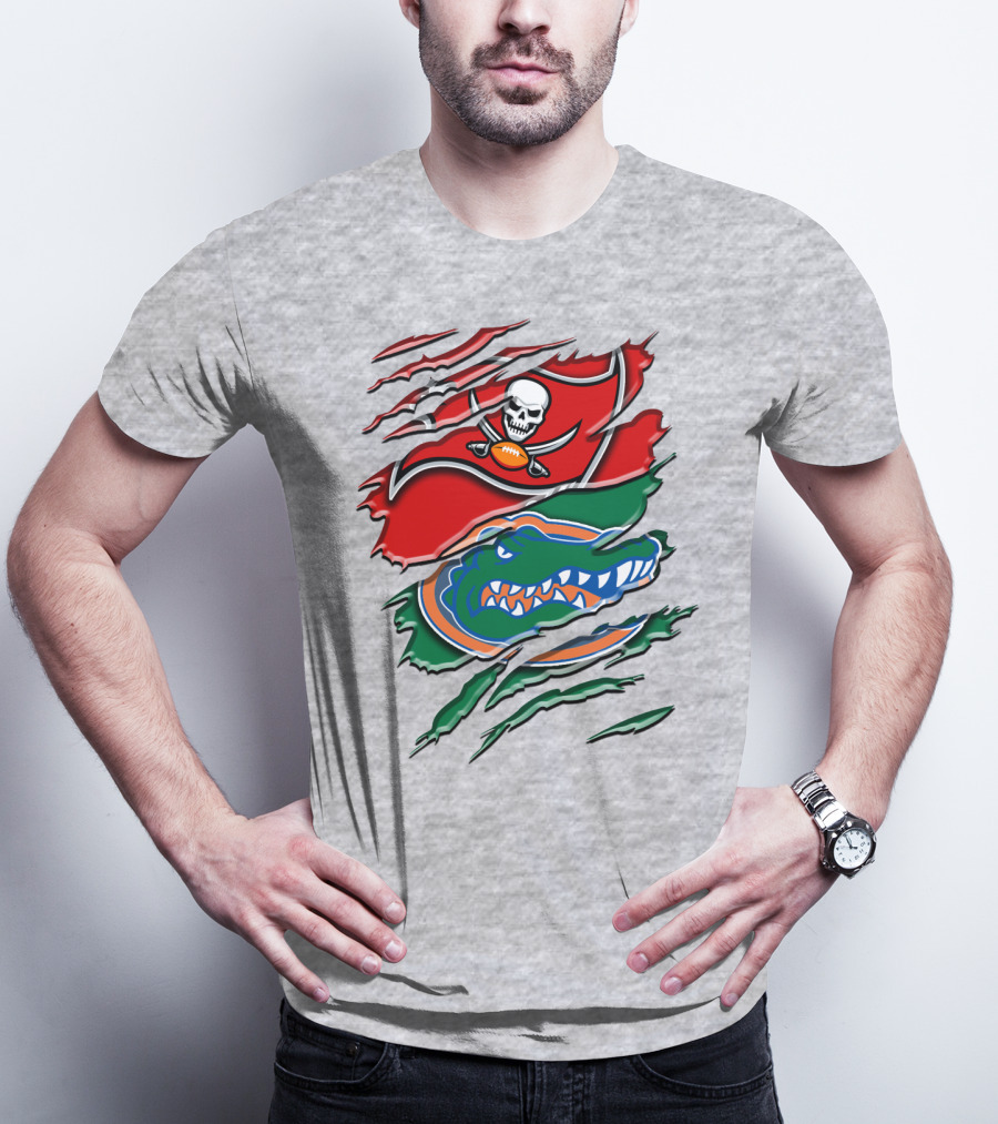 Tampa Bay Buccaneers Florida Gators Rah 024 T-Shirt