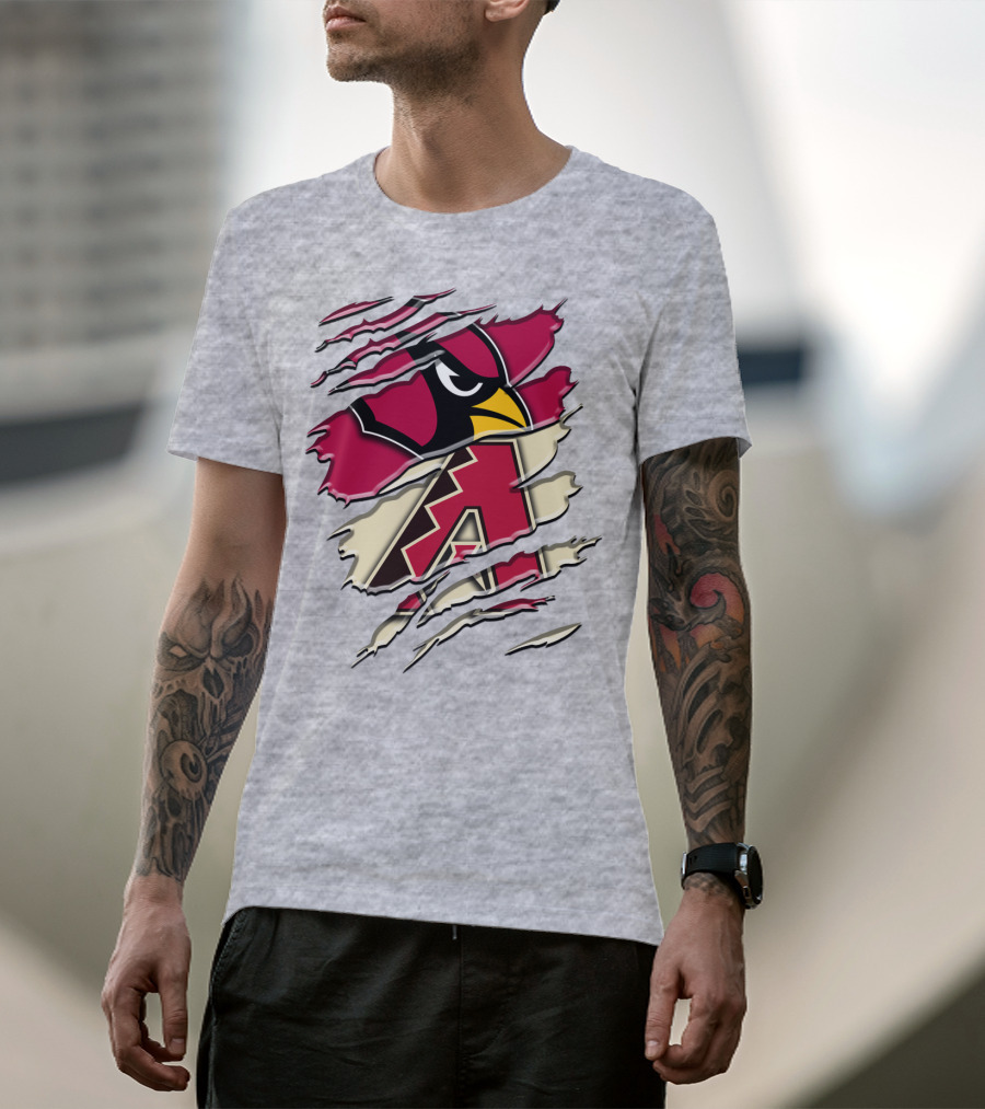 Arizona Cardinals Diamondbacks Rah 029 T-Shirt