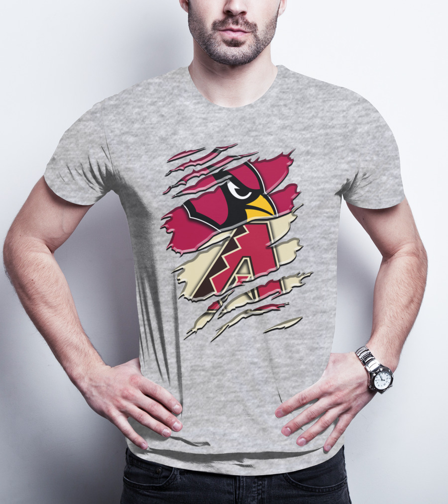 Arizona Cardinals Diamondbacks Rah 029 T-Shirt