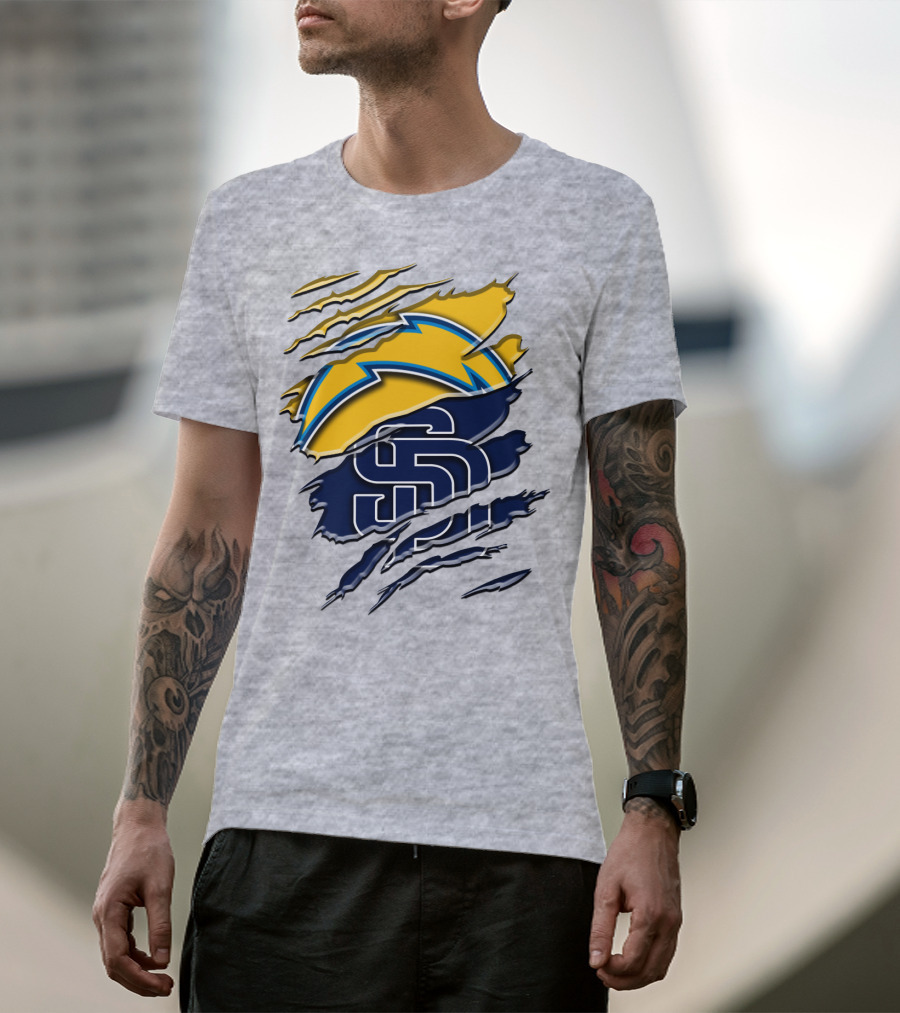 San Diego Chargers And Padres Rah 033 T-Shirt