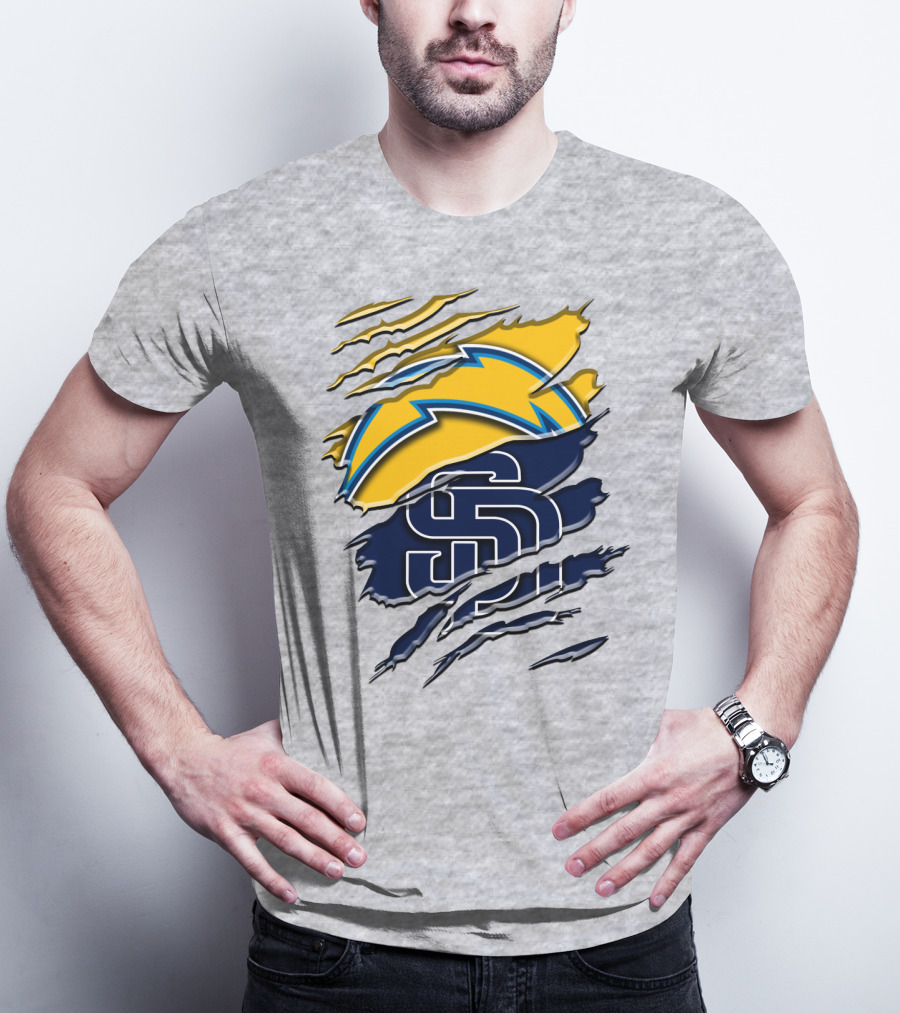 San Diego Chargers And Padres Rah 033 T-Shirt