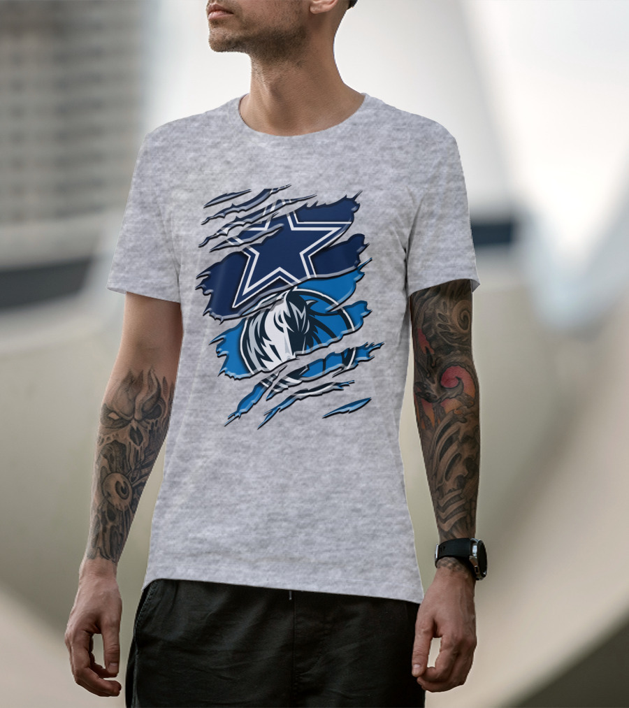 Dallas Cowboys Mavericks Crossover Rah 044 T-Shirt