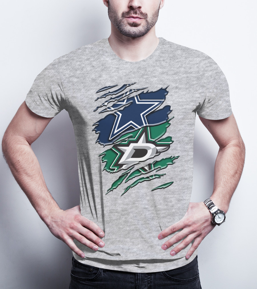 Dallas Cowboys And Dallas Stars Rah 045 T-Shirt