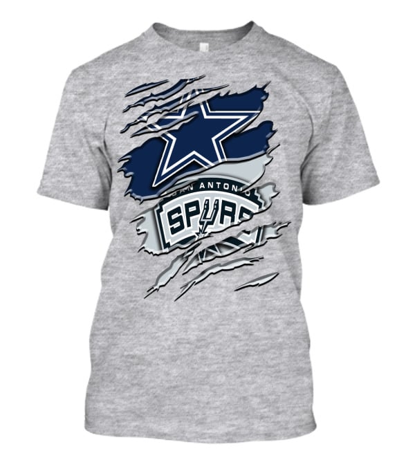 Dallas Cowboys San Antonio Spurs Rah 048 T-Shirt