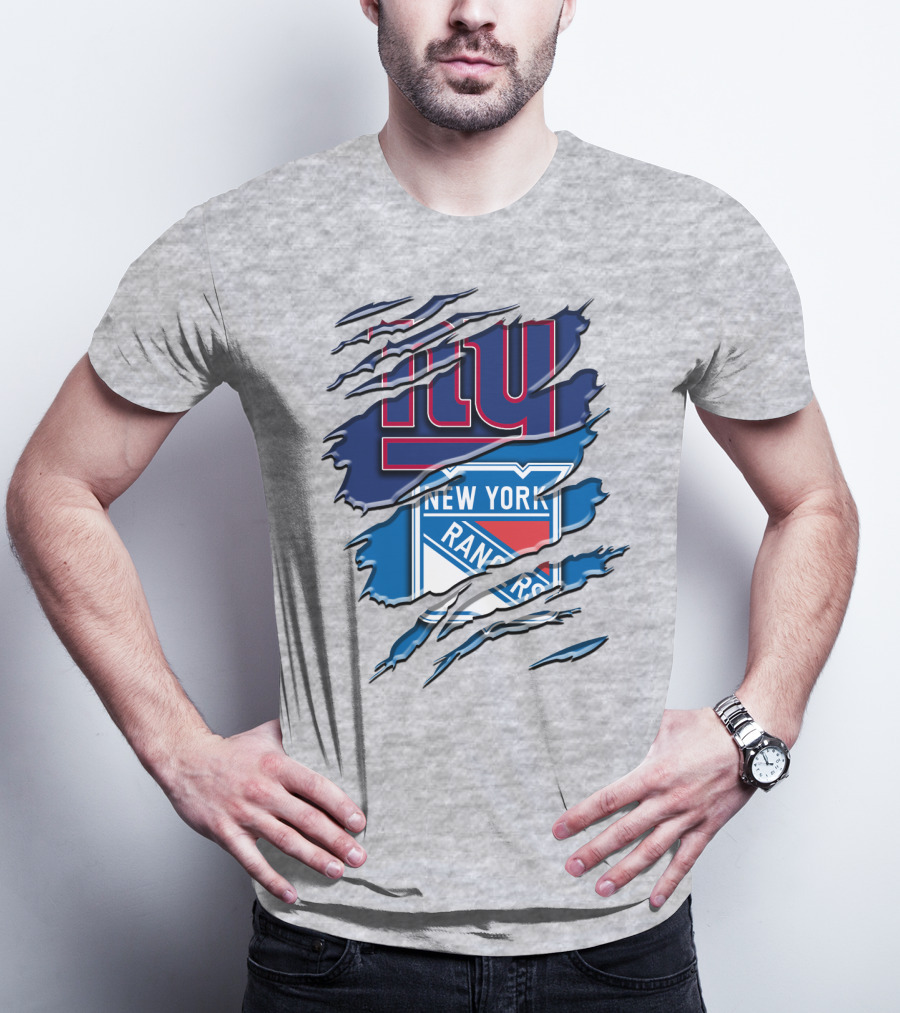 New York Giants New York Rangers Rah 065 T-Shirt