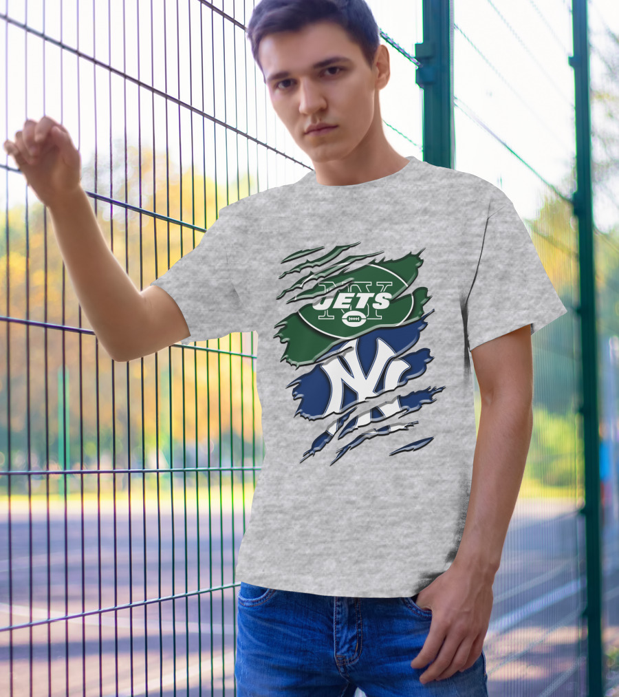 Ny Jets Yankees Rah 071 T-Shirt