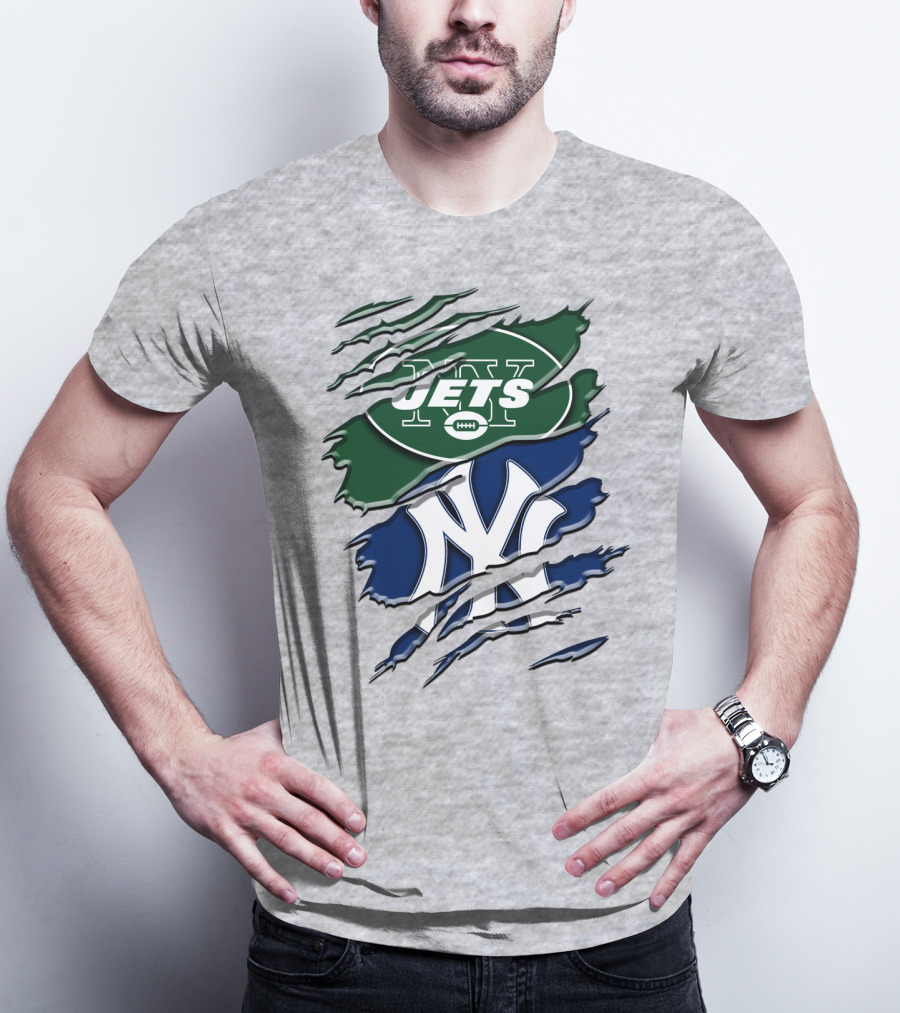 Ny Jets Yankees Rah 071 T-Shirt