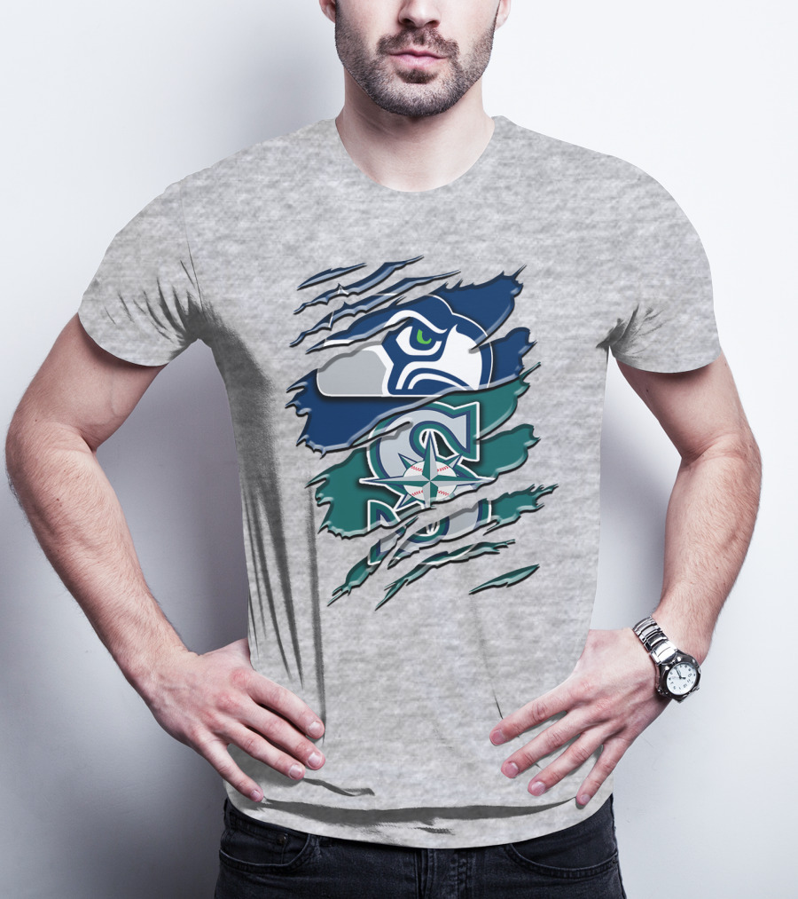Seattle Seahawks Mariners Rah 109 T-Shirt