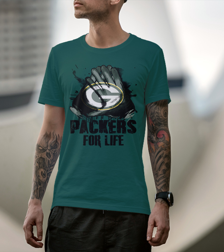Green Bay Packers For Life T-Shirt