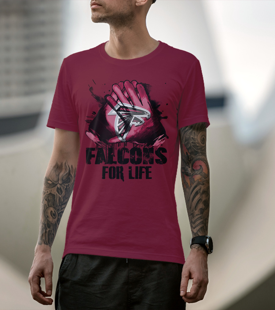 Atlanta Falcons For Life T-Shirt
