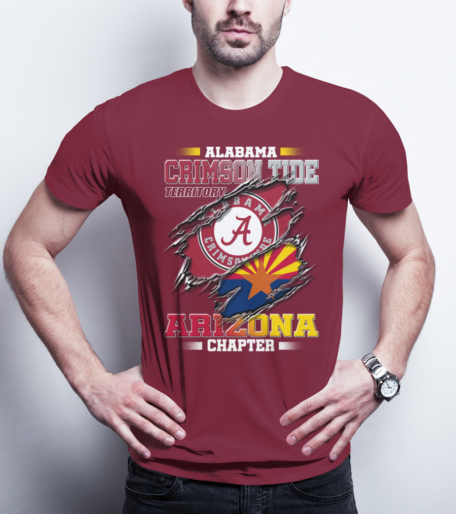Alabama Crimson Tide Territory Arizona Chapter T-Shirt