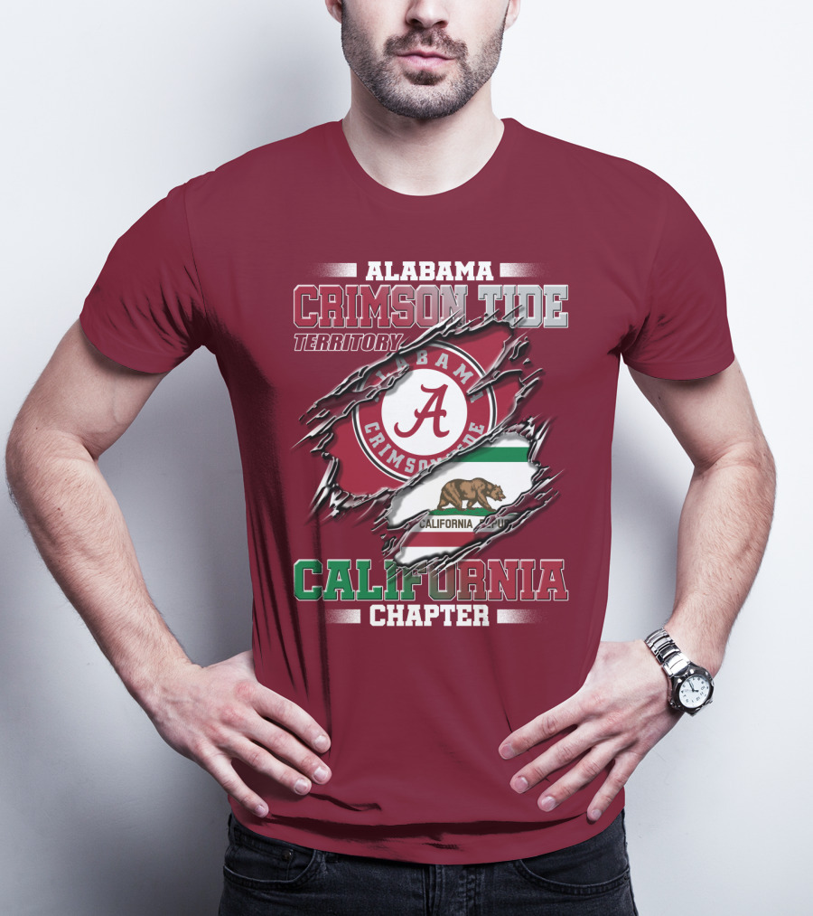 Alabama Crimson Tide Territory California Chapter T-Shirt