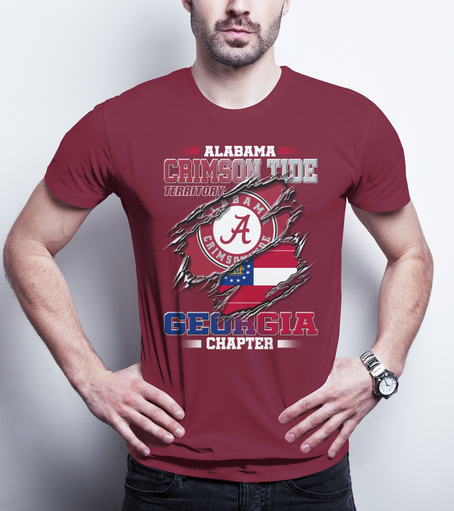 Alabama Crimson Tide Territory Georgia Chapter T-Shirt
