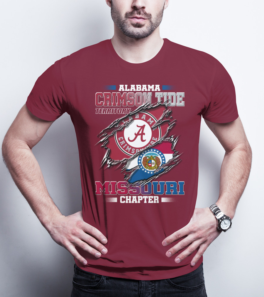 Alabama Crimson Tide Territory Missouri Chapter T-Shirt