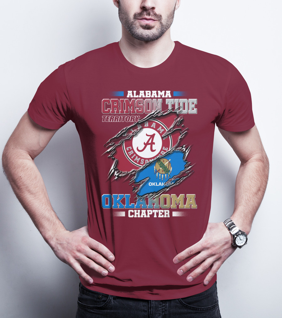 Alabama Crimson Tide Territory Oklahoma Chapter T-Shirt