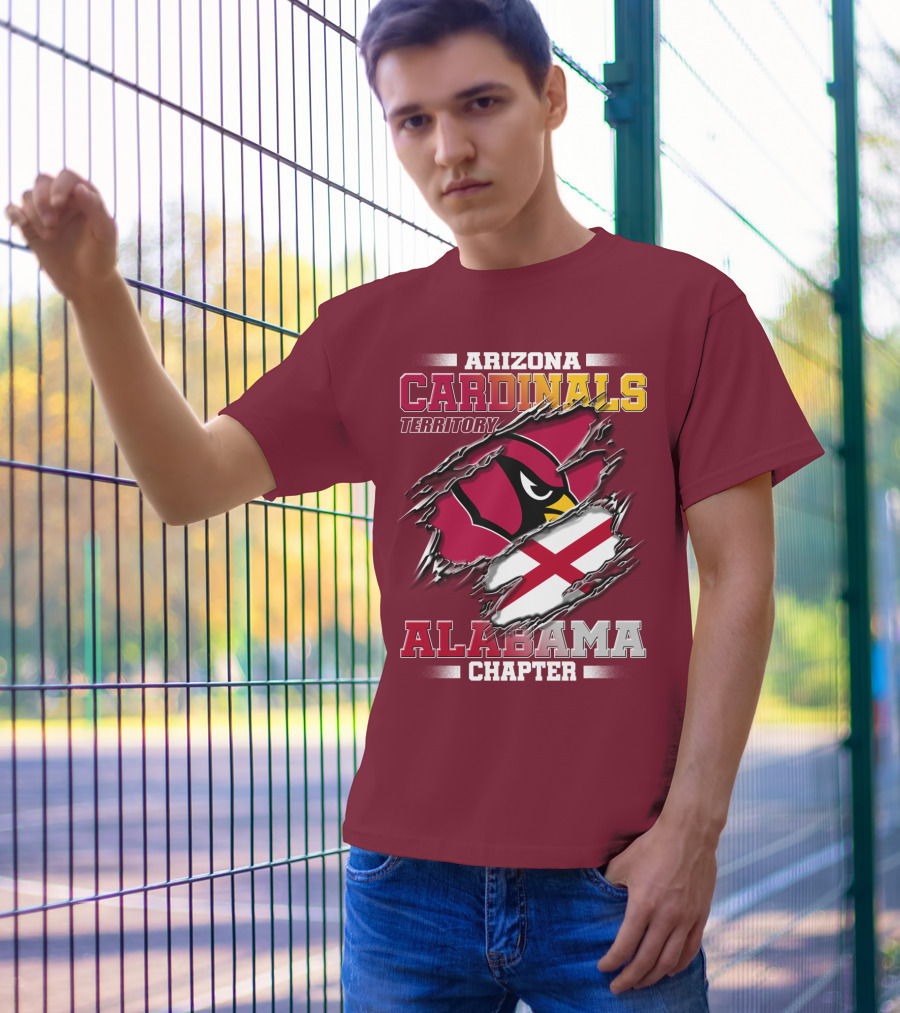 Arizona Cardinals Territory Alabama Chapter T-Shirt