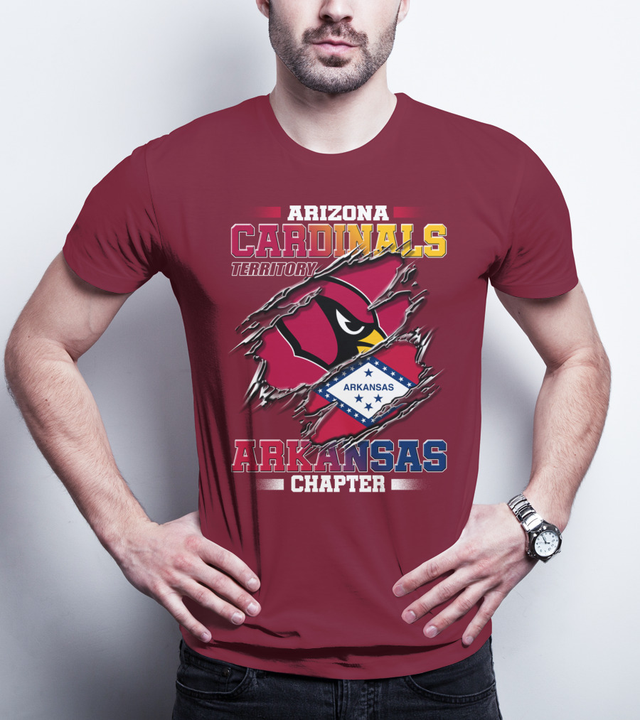 Arizona Cardinals Territory Arkansas Chapter T-Shirt