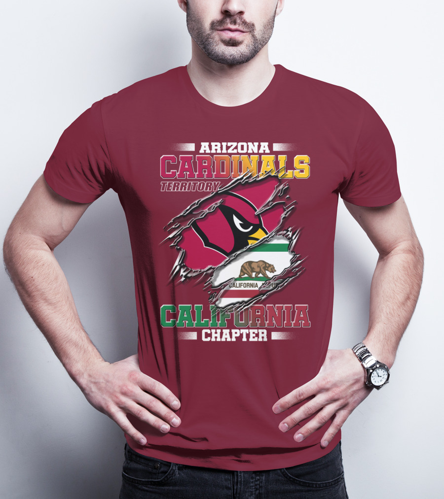 Arizona Cardinals Territory California Chapter T-Shirt