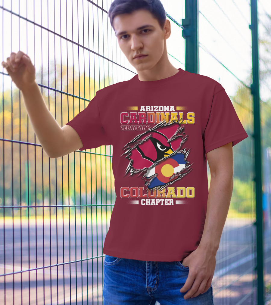 Arizona Cardinals Territory Colorado Chapter T-Shirt