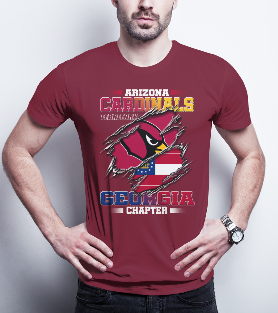 Arizona Cardinals Territory Georgia Chapter T-Shirt
