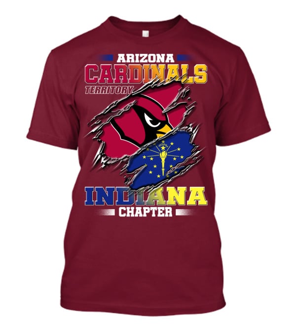 Arizona Cardinals Territory Indiana Chapter T-Shirt