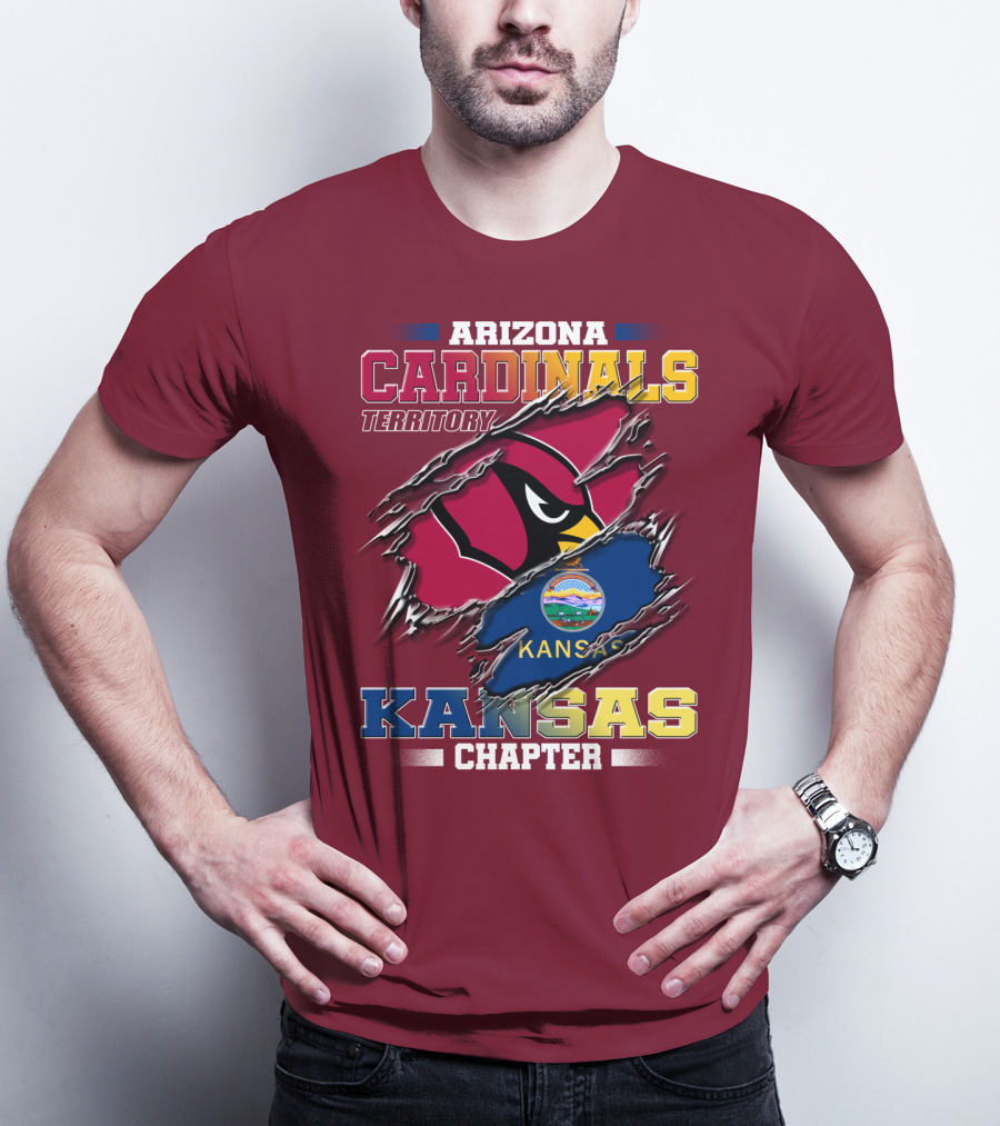 Arizona Cardinals Territory Kansas Chapter T-Shirt