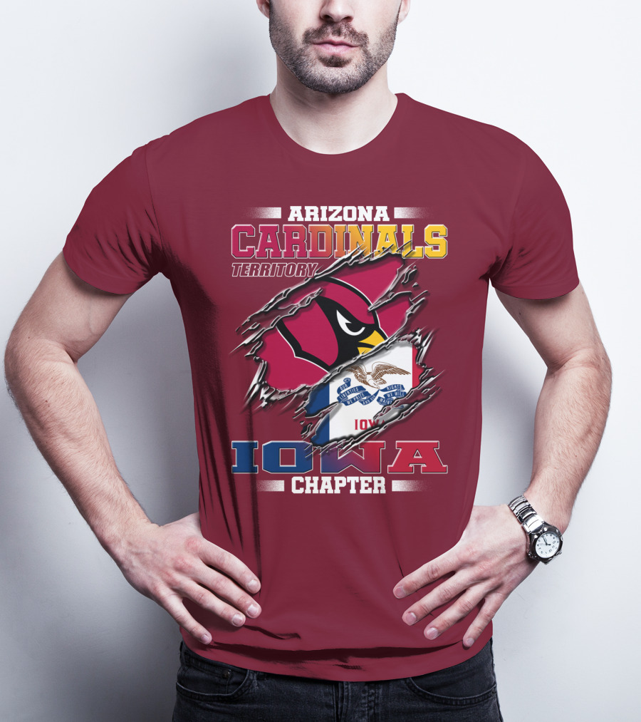 Arizona Cardinals Territory Iowa Chapter T-Shirt
